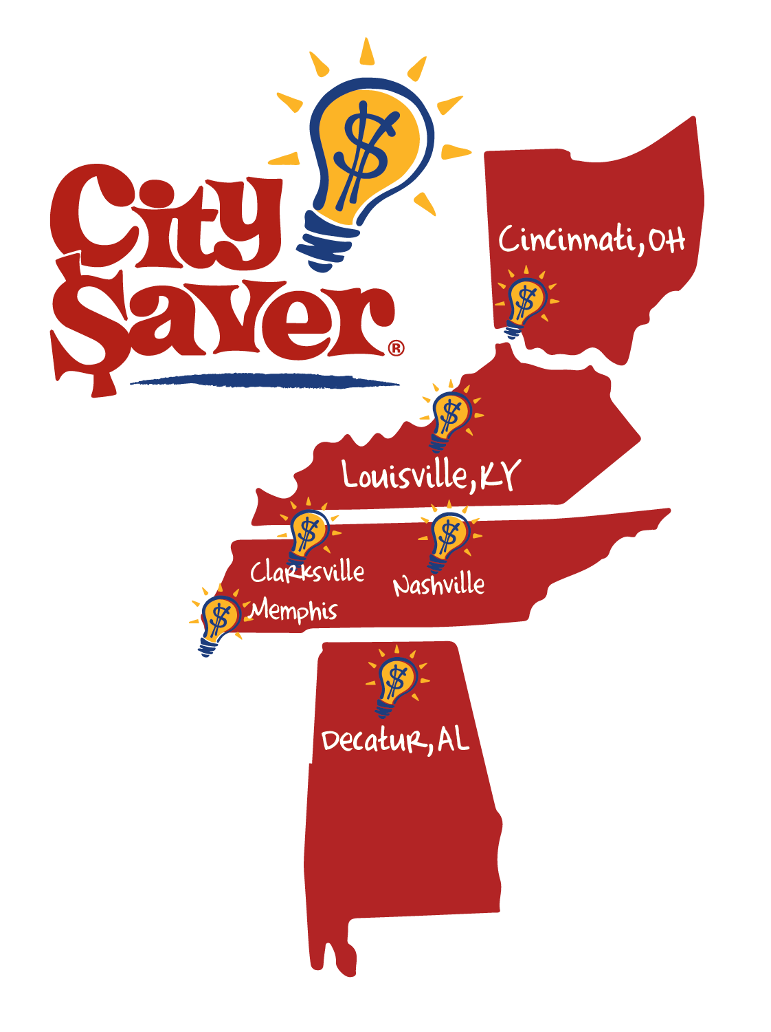 Our Cities - City Saver Fundraiser & Mobile Coupon App